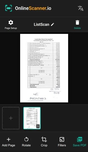 Online Document Scanner to PDF - OnlineScanner.io